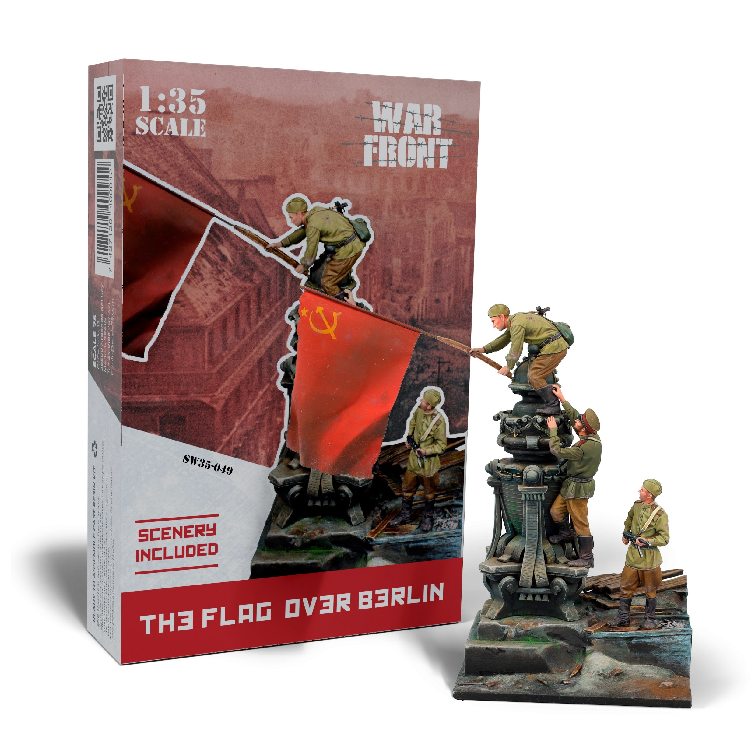 Scale 75 - Figures - Warfront - The Flag Over Berlin 35mm | SW35-049 ...