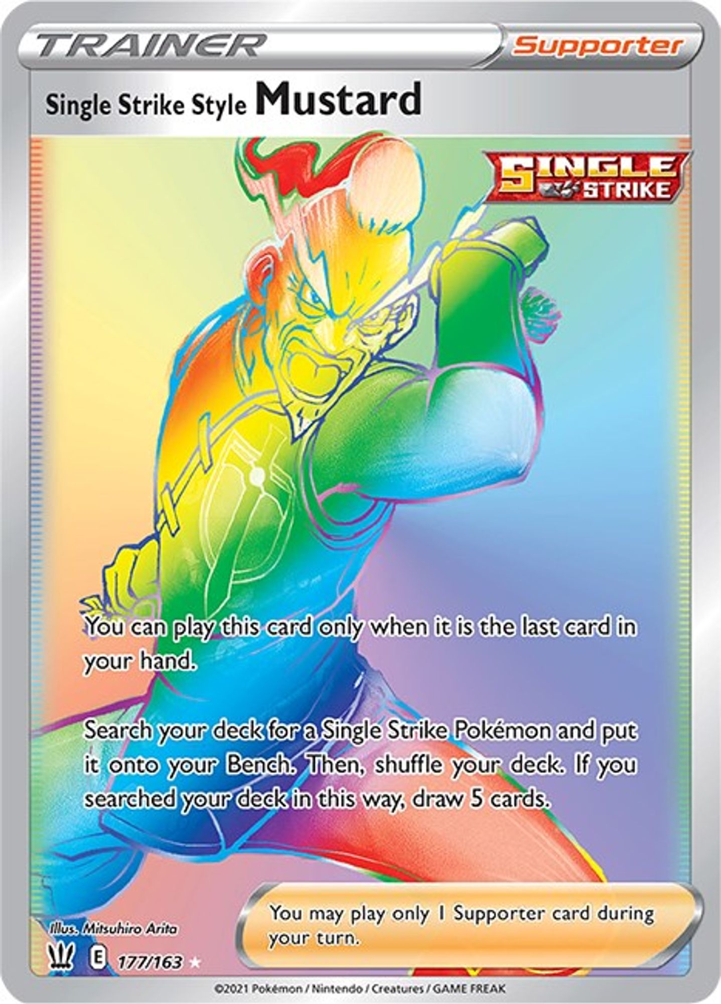 Single Strike Style Mustard (Secret) | Ozzie Collectables