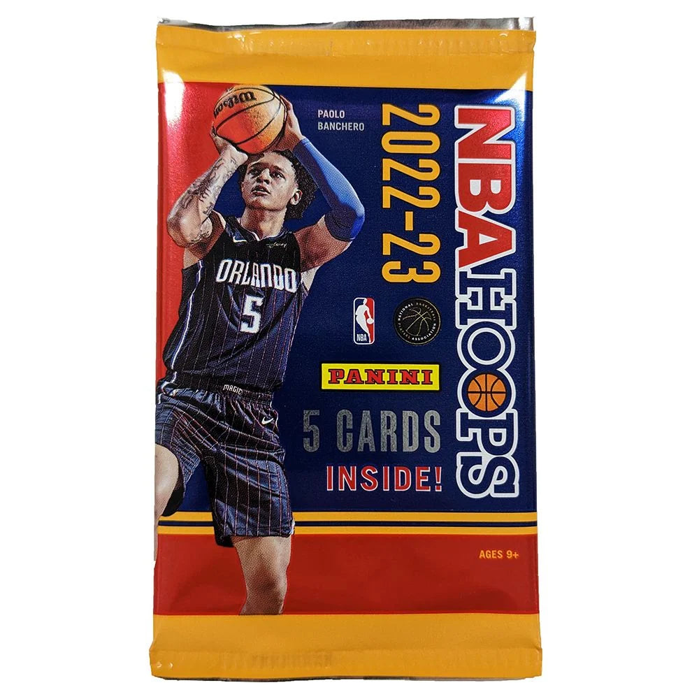 2022 - 2023 Panini NBA Hoops Basketball Gravity Feed Booster Pack ...